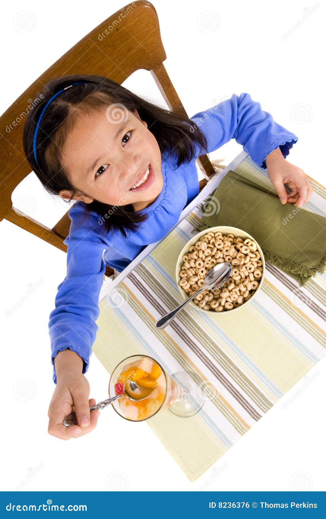 Eating Breakfast stock photo. Image of food, white, snack - 8236376