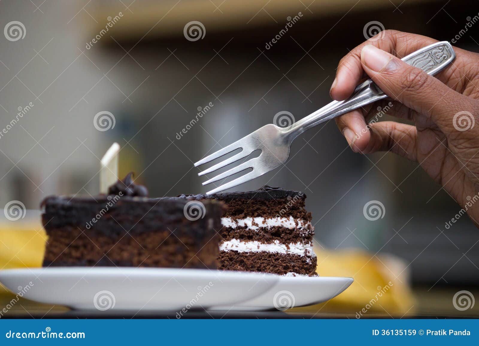 Eating cake stock image. Image of background, cocoa, western - 36135159