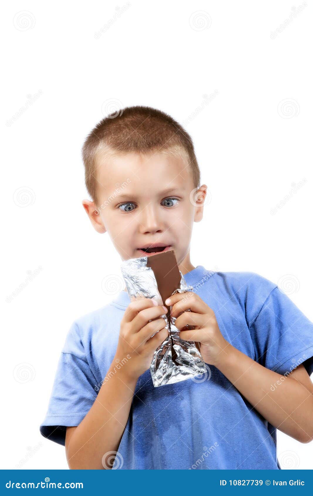 Eating chocolate stock image. Image of chocolate, face - 10827739