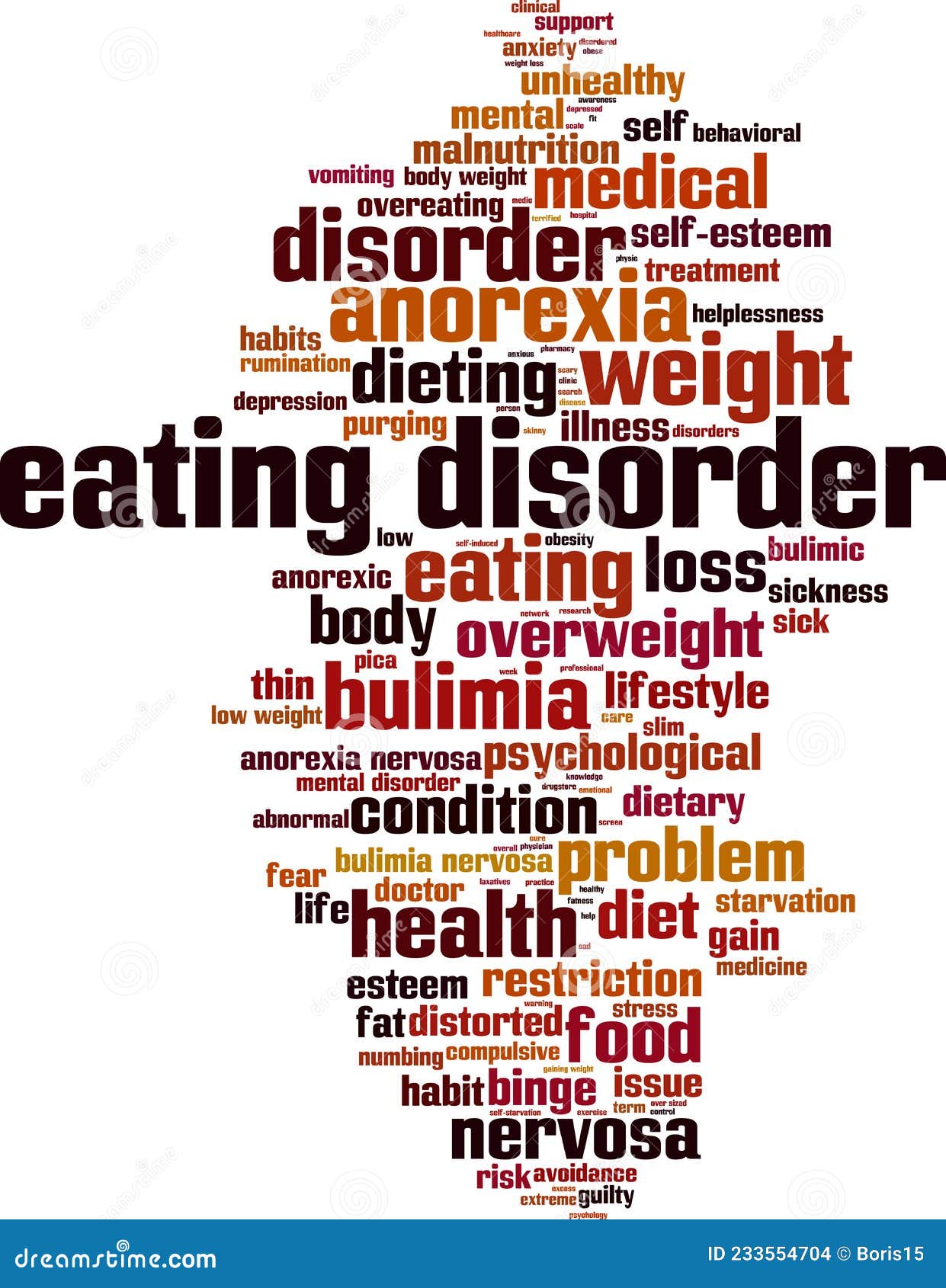 Pica Disorder And Destruction Of Health And Life - Symbolized By Word ...