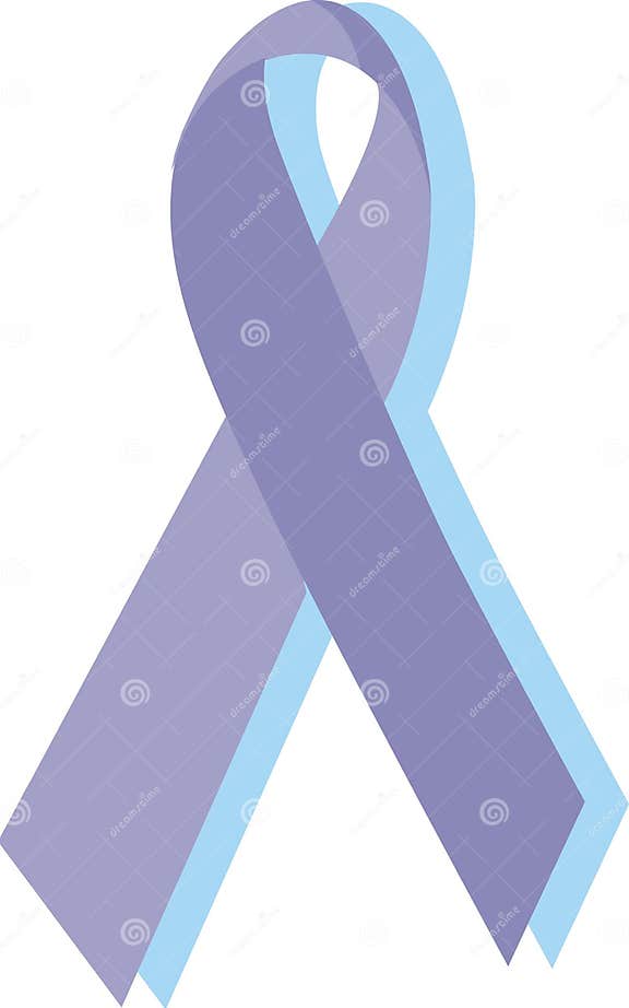 Eating disorders ribbon stock illustration. Illustration of charity ...
