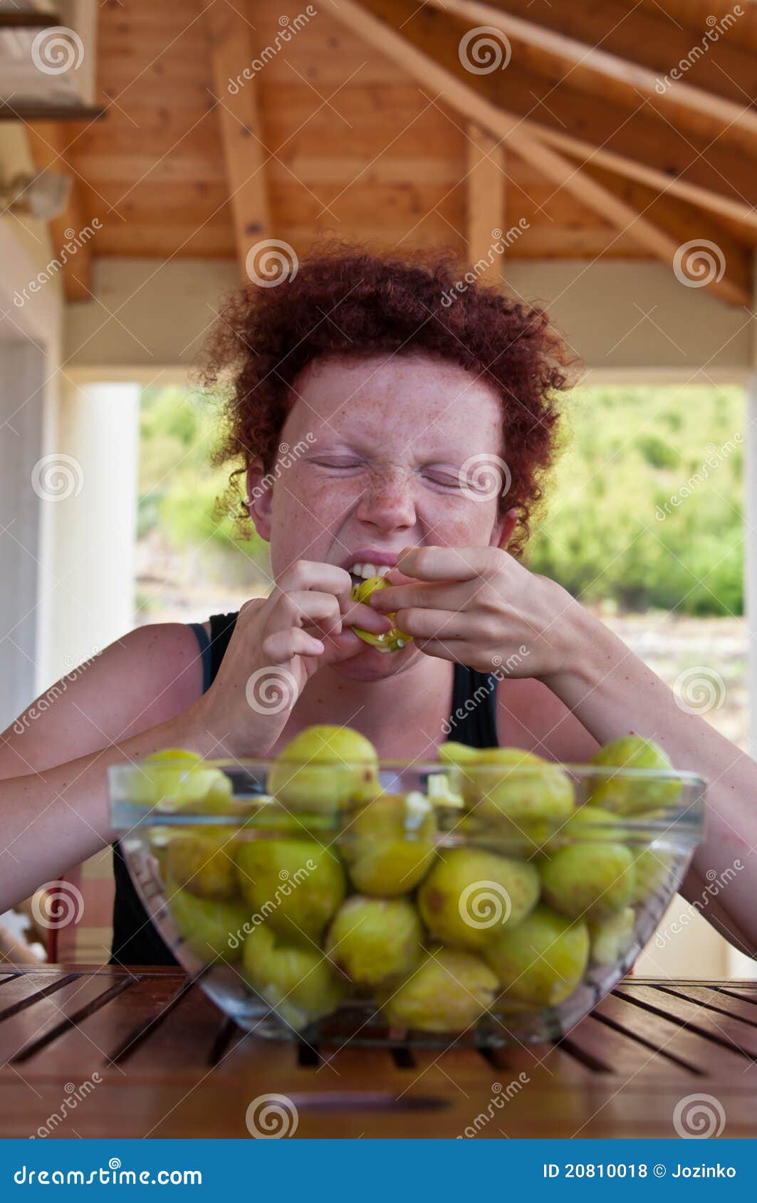 Eating girl stock photo. Image of health, food, vitamins - 20810018
