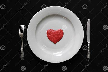 Eating of the human heart stock image. Image of hungry - 28683053