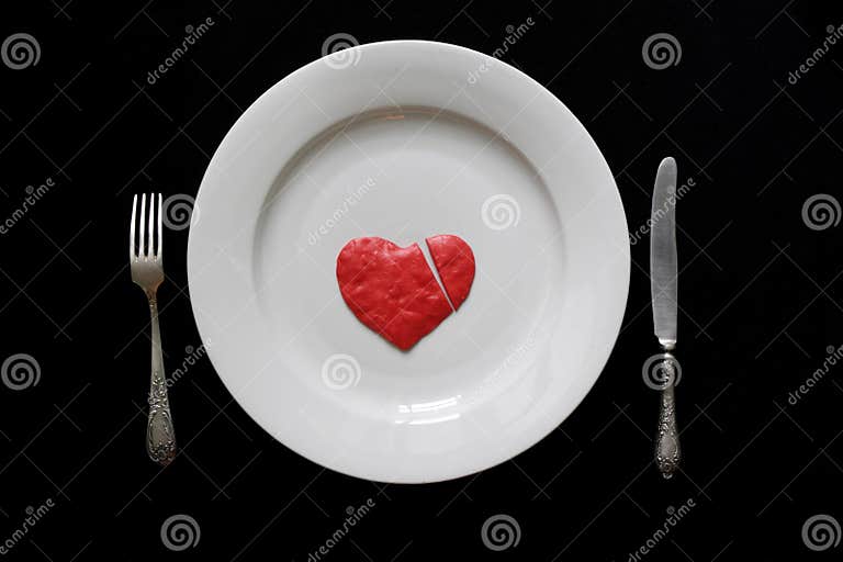 Eating of the human heart stock image. Image of giving - 28683065