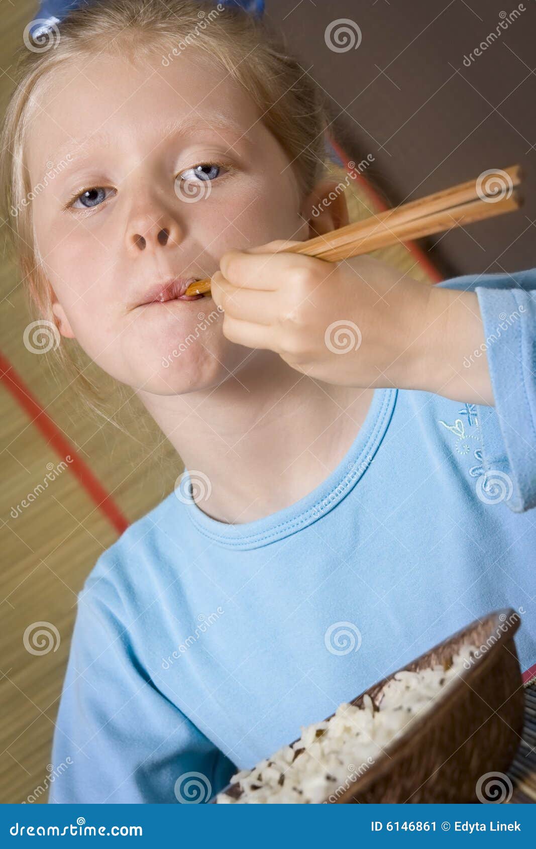 Eating Rice Gruel, Rice Porridge Or Congee Royalty-Free Stock ...