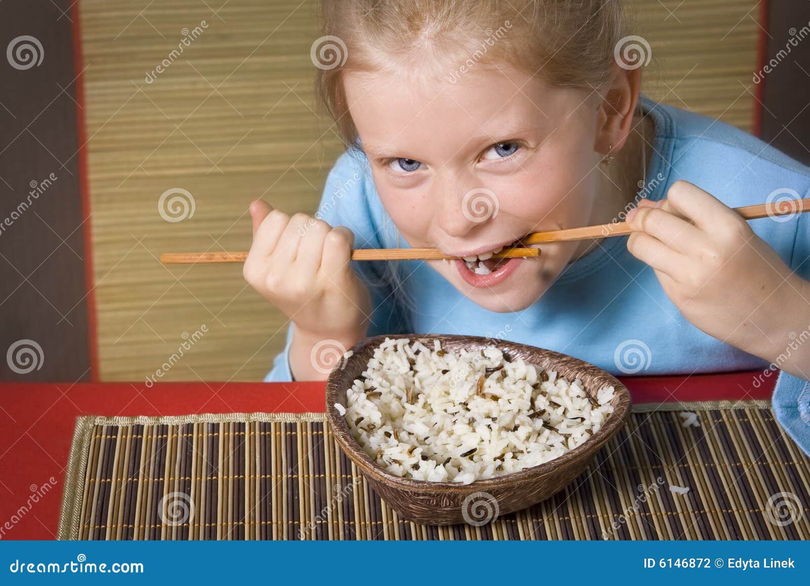 Eating rice stock photo. Image of asian, china, asia, cereal - 6146872