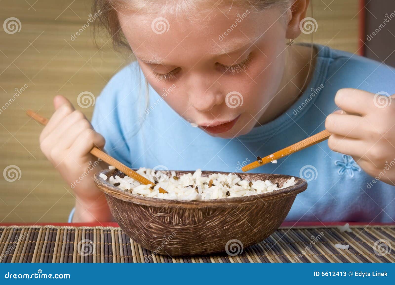 Eating rice stock image. Image of eating, rices, cooking - 6612413