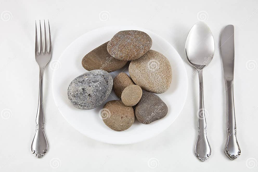Eating stones stock photo. Image of appetite, food, lose - 21168954