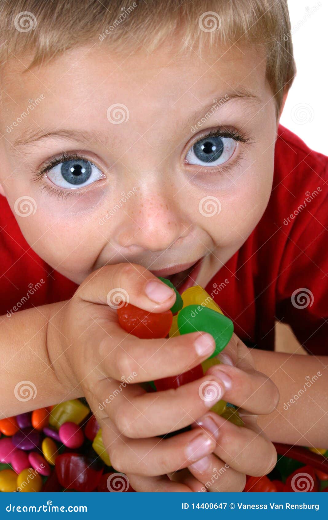 Eating Sweets stock image. Image of casual, handful, tasty - 14400647