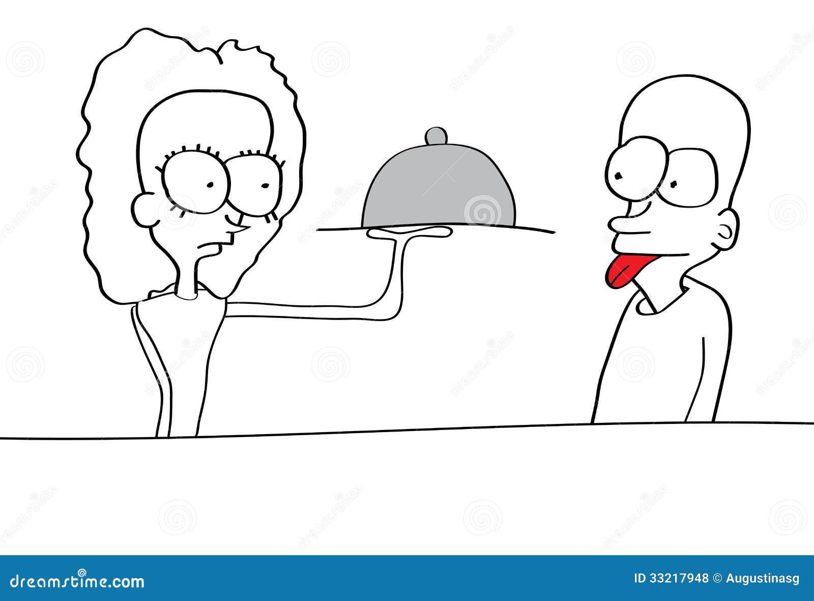 Eating time stock vector. Illustration of delicious, hungry - 33217948