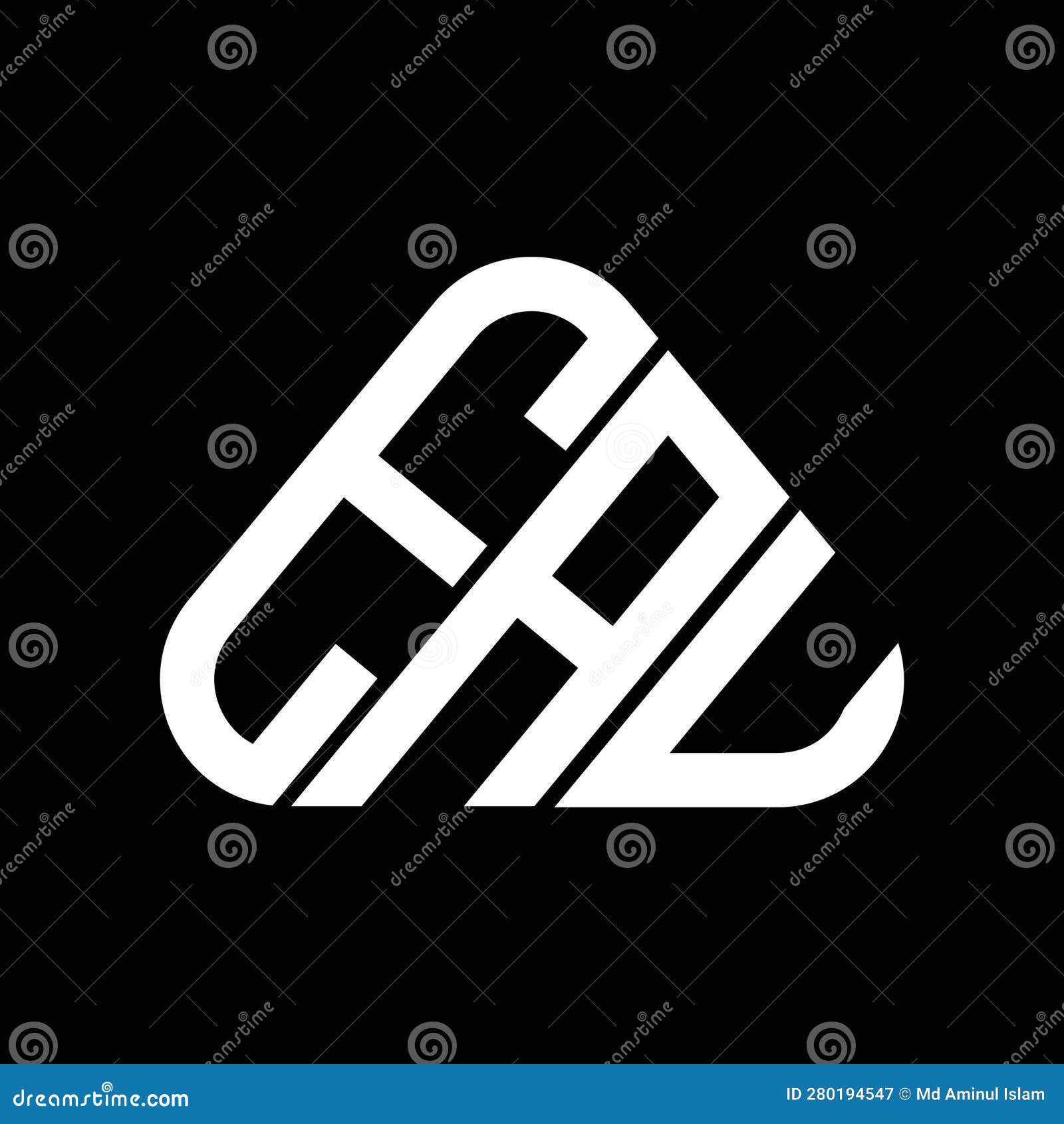 EAU Letter Logo Creative Design With Vector Graphic, EAU Simple And ...