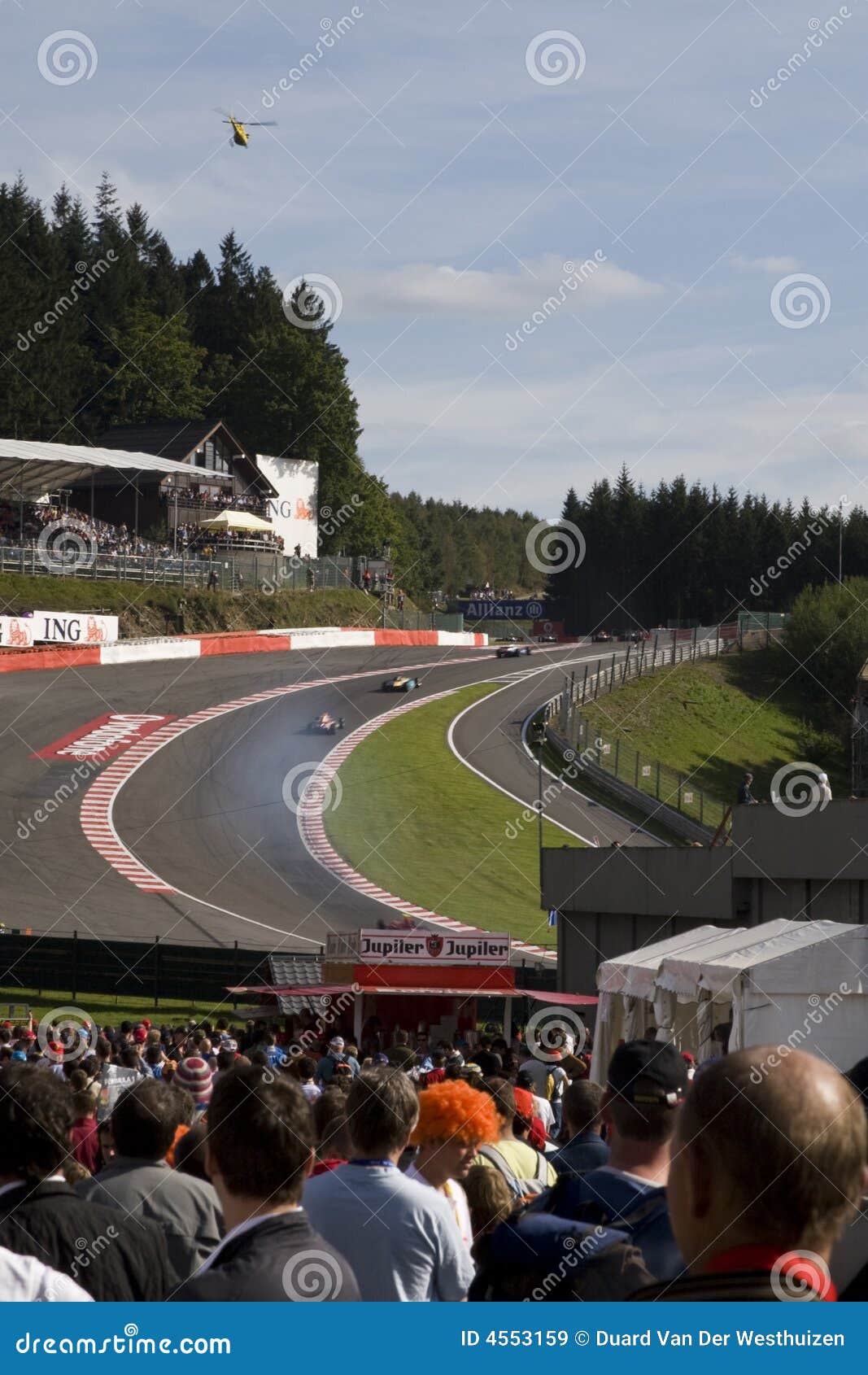 Eau Rouge editorial stock image. Image of speed, road - 4553159