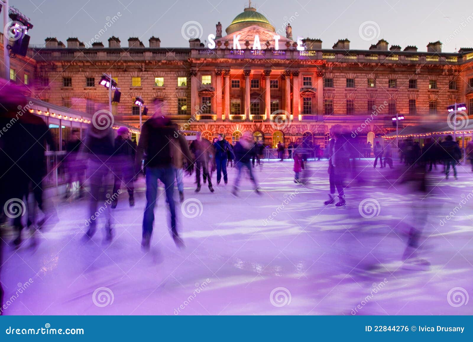 Eautiful Somerset House Ice Rink Editorial Photo - Image of europe ...