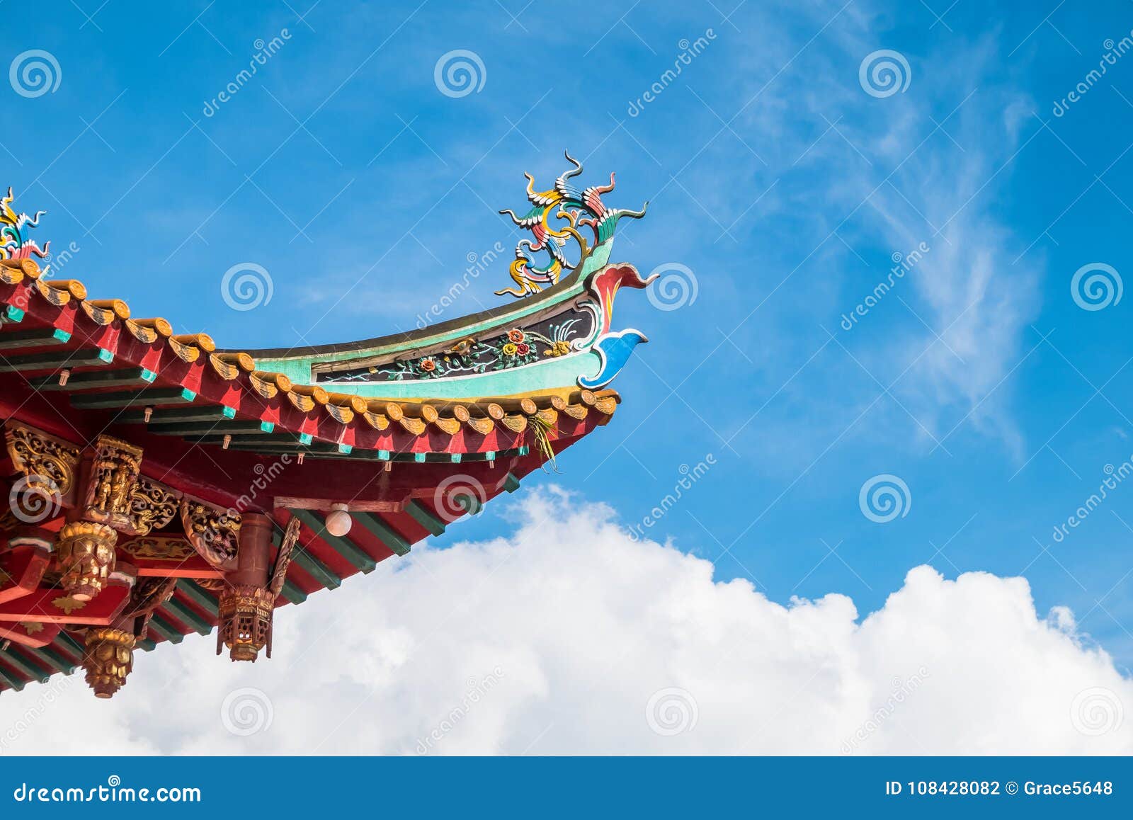 The eaves stock photo. Image of closeup, architecture - 108428082