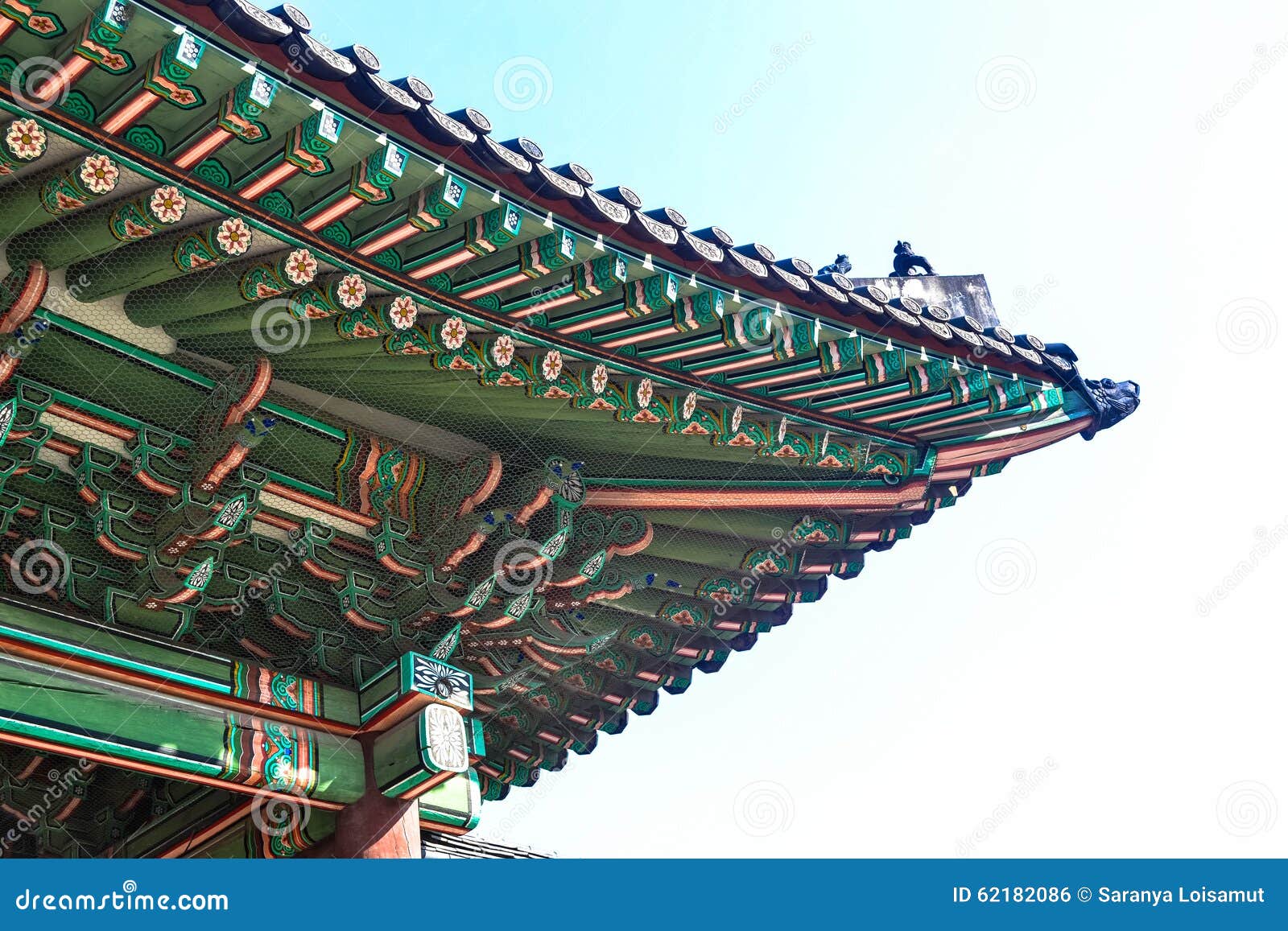 Eaves Landscape Architecture Stock Photo - Image of detail, landscape ...