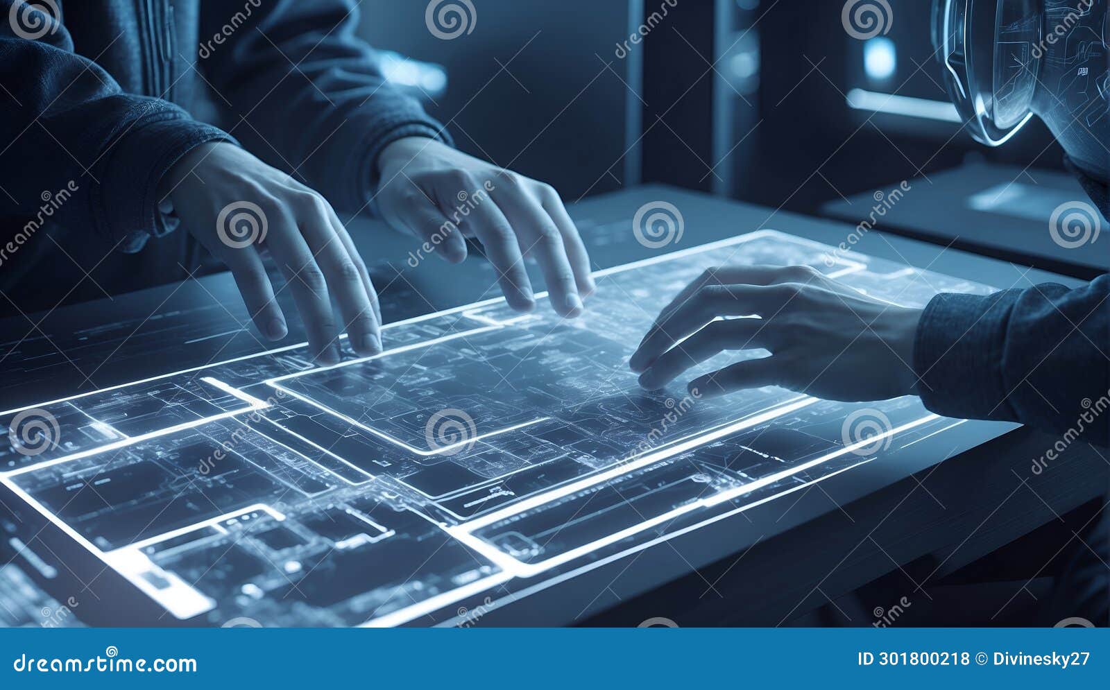 Code Whisperer: Navigating the Digital Terrain. AI Generate Stock ...