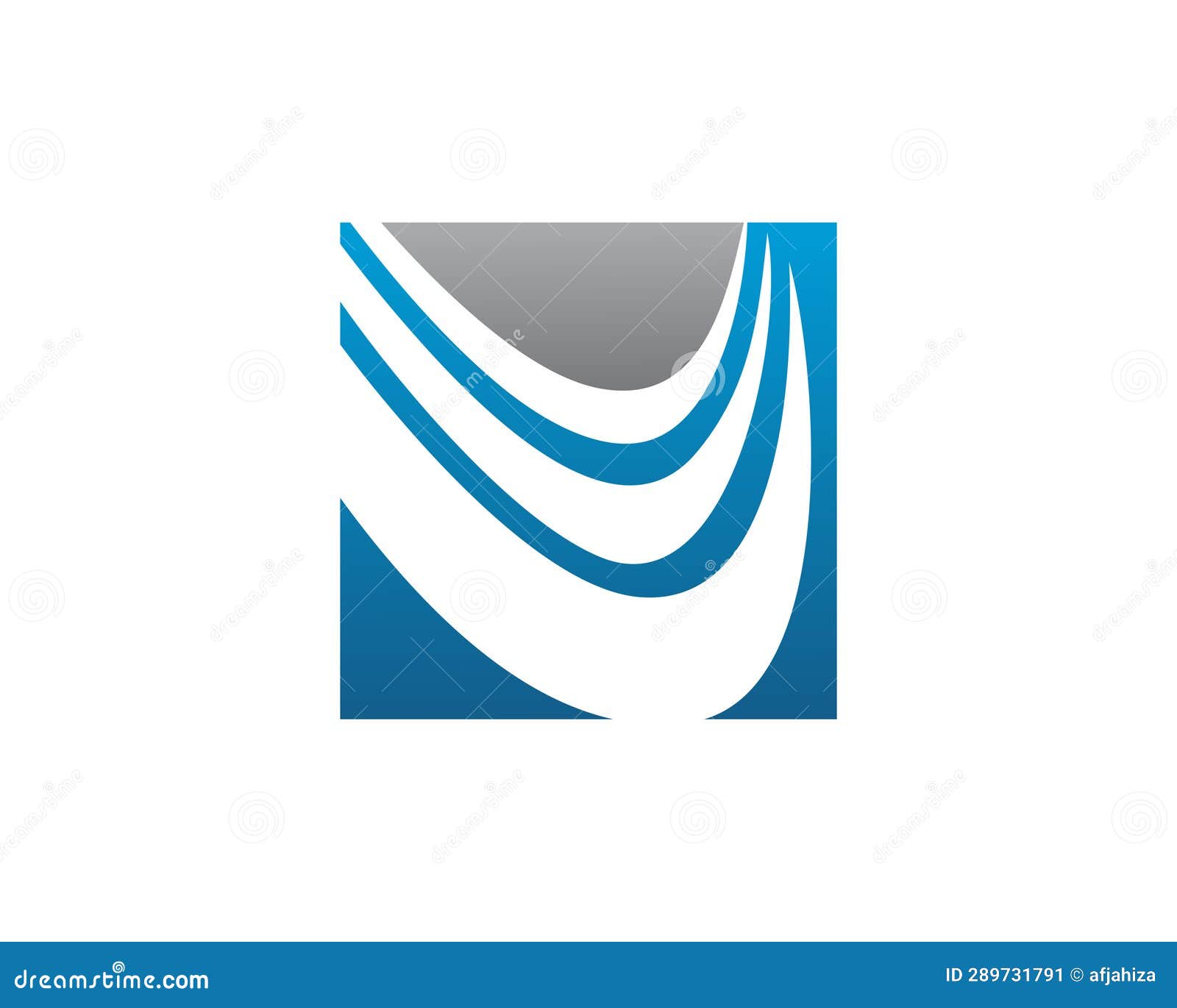 Abstract Curve Swoosh Logo Icon Stock Vector - Illustration of curve ...