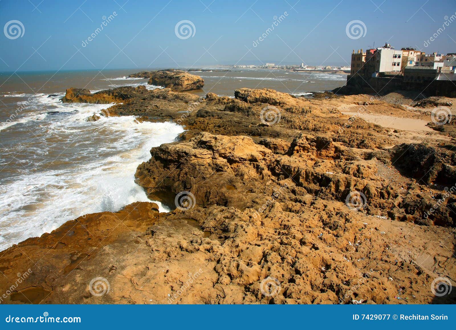 Ebbing stock image. Image of tourism, rock, wave, ebbing - 7429077
