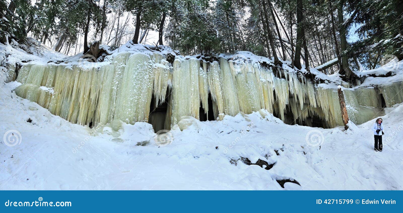 Eben Ice Caves, Michigan USA Stock Image - Image of eben, midwest: 42715799