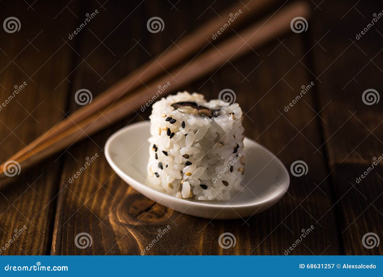 Ebiten maki sushi stock image. Image of culture, chopsticks - 68631257