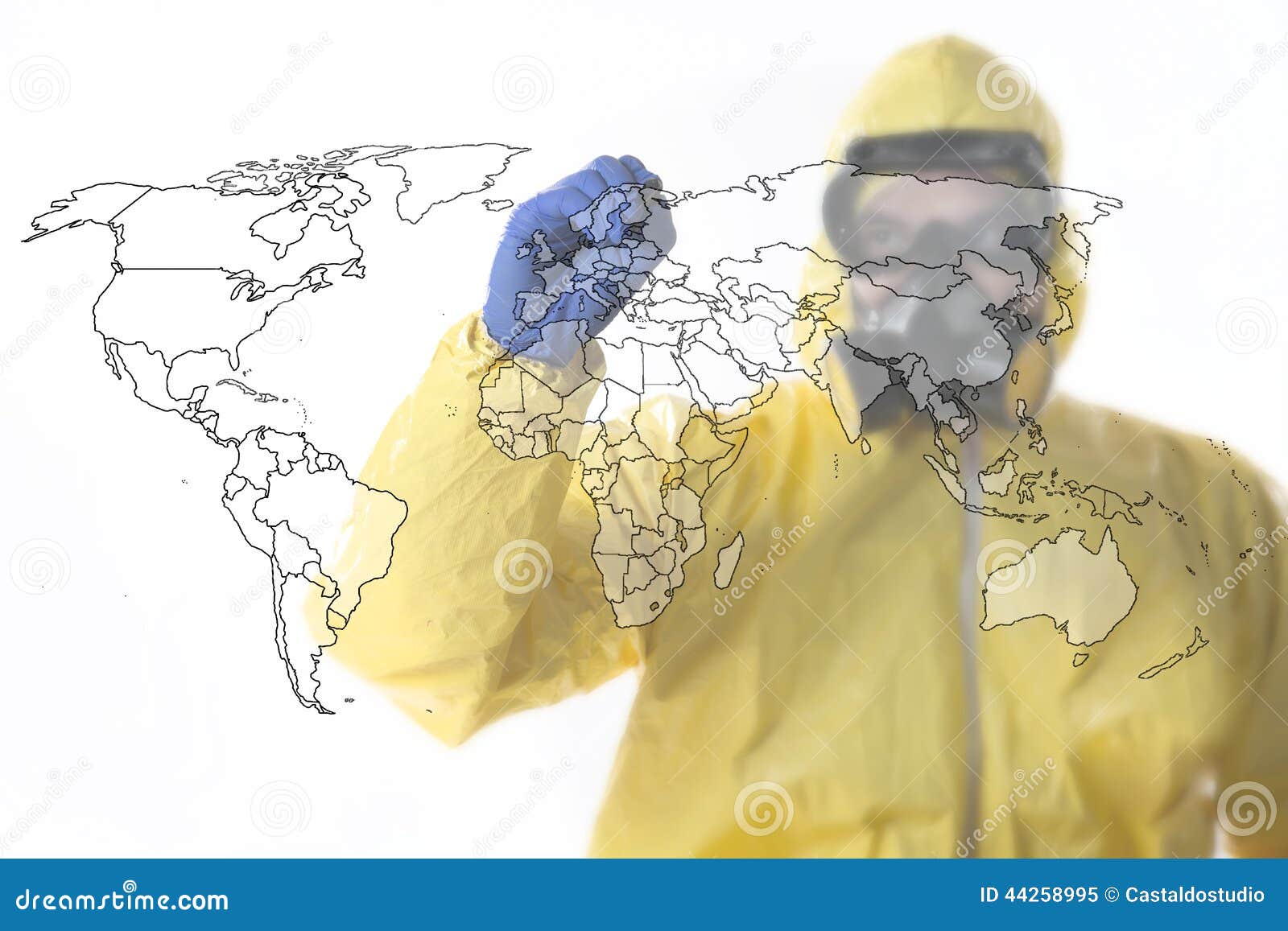 Ebola Outbreak stock image. Image of full, drawing, cote - 44258995