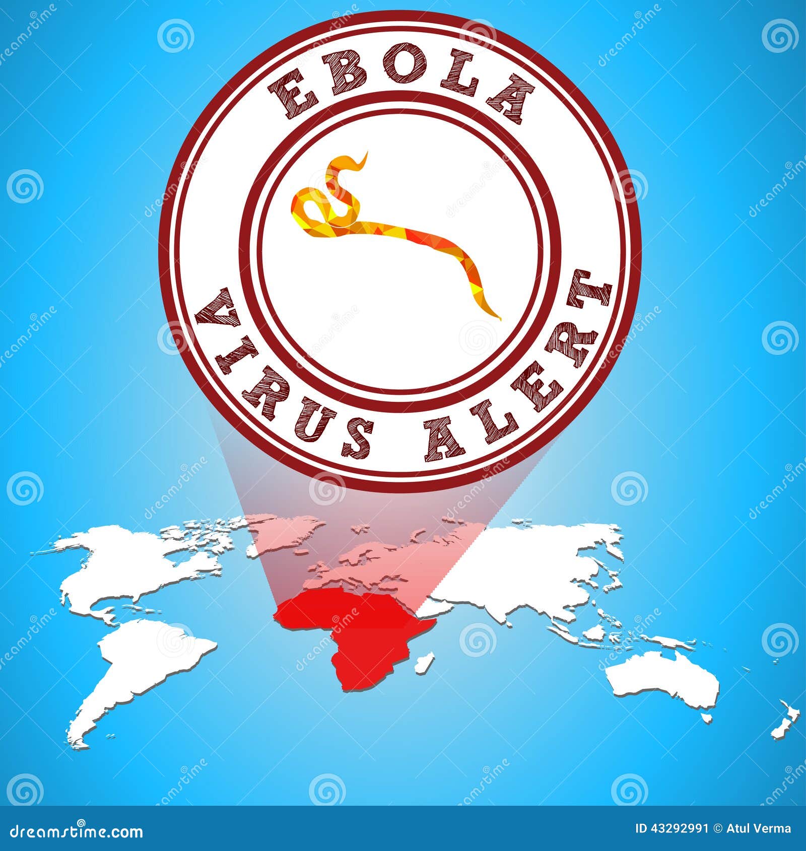 Ebola Vector Illustration. Labeled Virus Bacteria Infection Symptoms ...