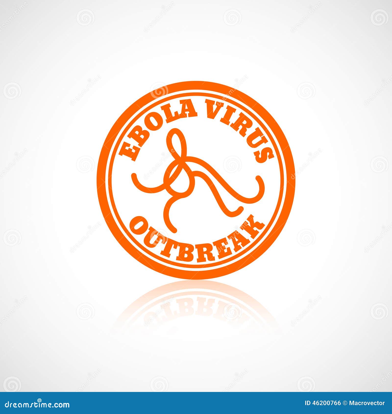 Ebola virus icon stock vector. Illustration of information - 46200766