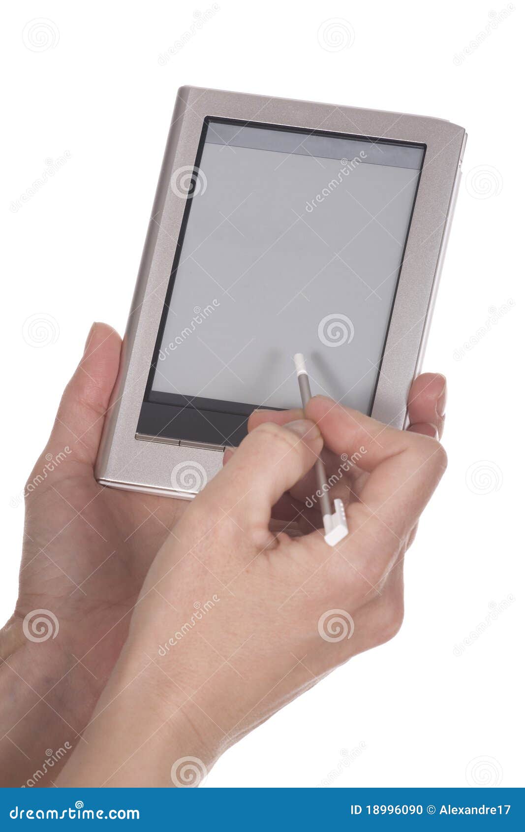 EBook stock photo. Image of personal, ebook, holding - 18996090