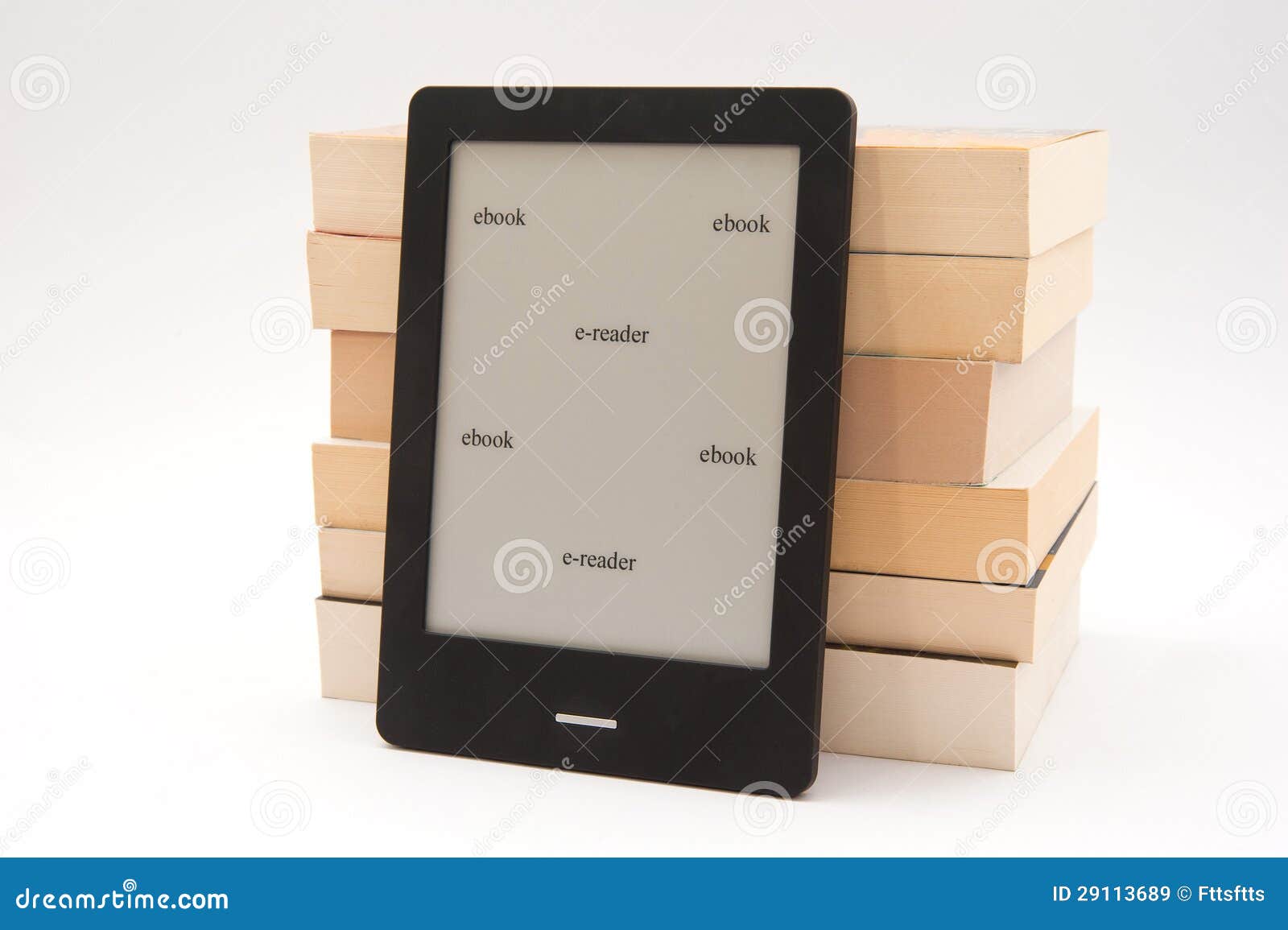 EBook stock image. Image of ereader, literature, black - 29113689