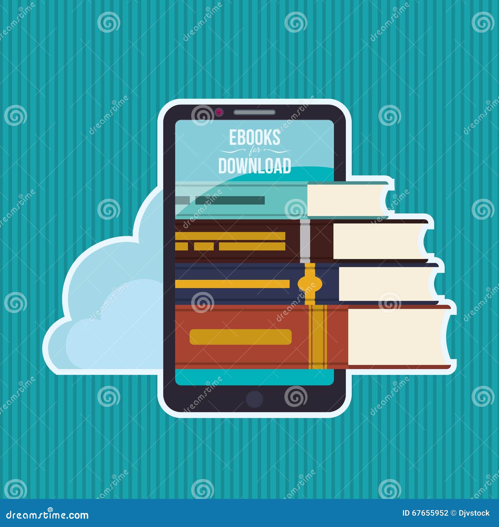 Ebook icon design stock vector. Illustration of book - 67655952