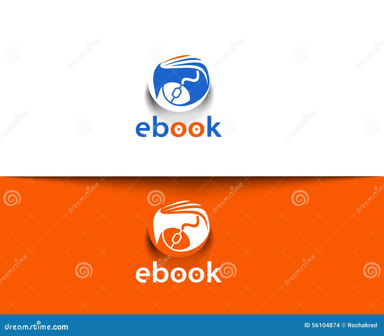 Ebook Logo stock vector. Illustration of publish, info - 56104874