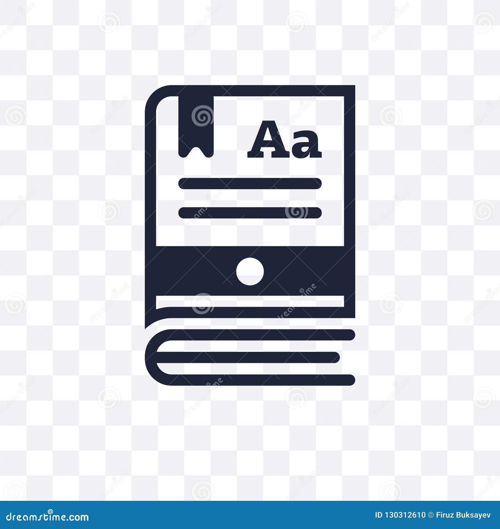 Ebook Transparent Icon. Ebook Symbol Design from Online Learning Stock ...