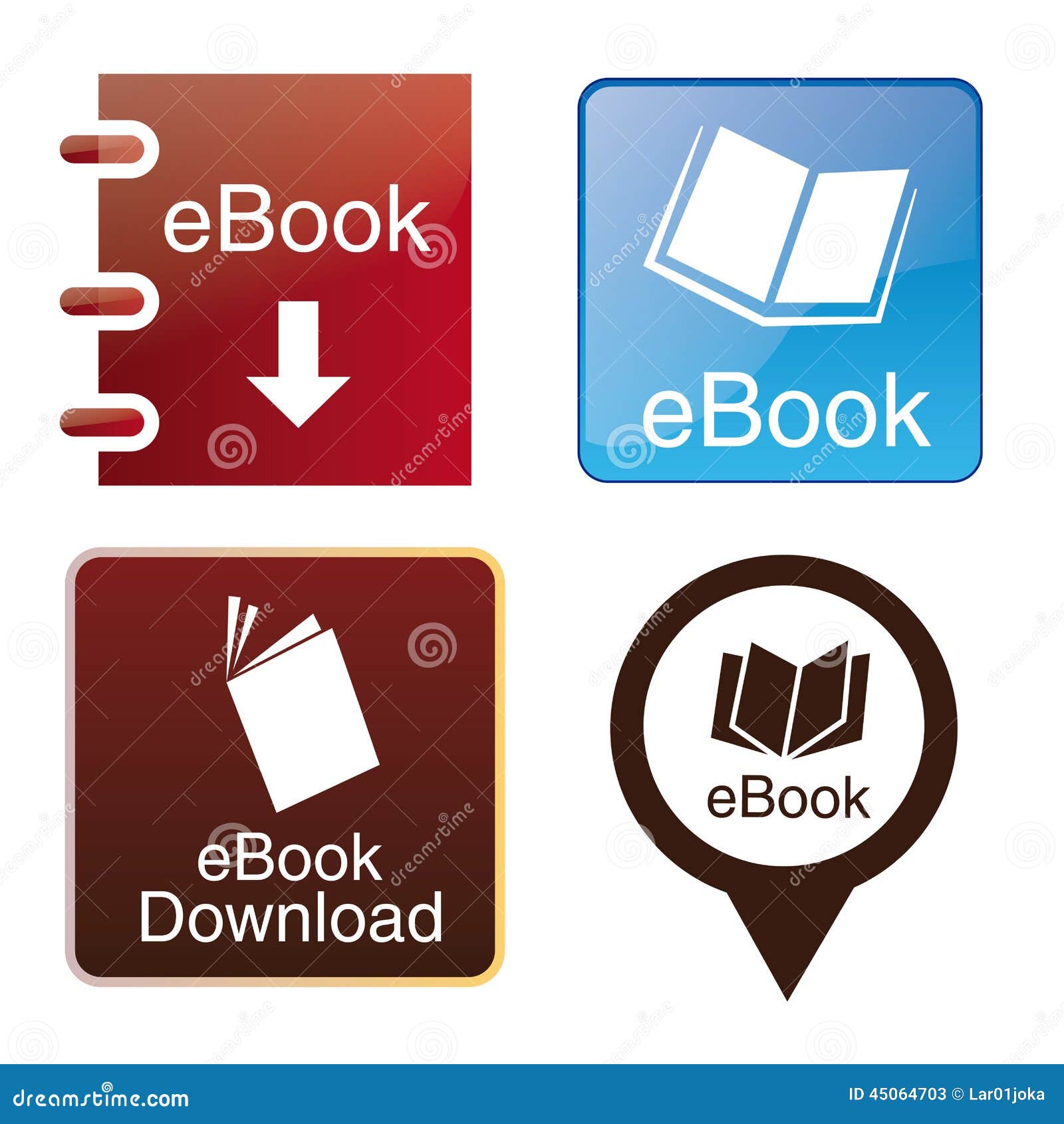 Ebooks stock illustration. Illustration of border, file - 45064703