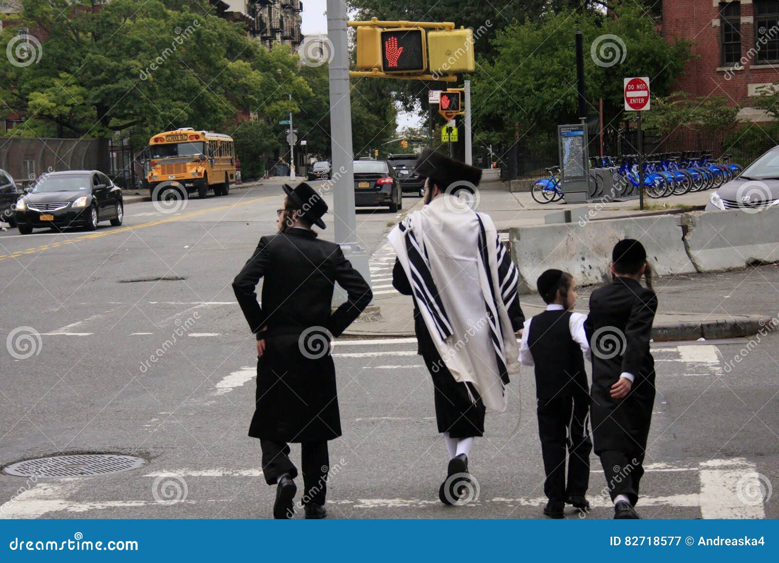 Ebrei a New York fotografia editoriale. Immagine di religioso - 82718577