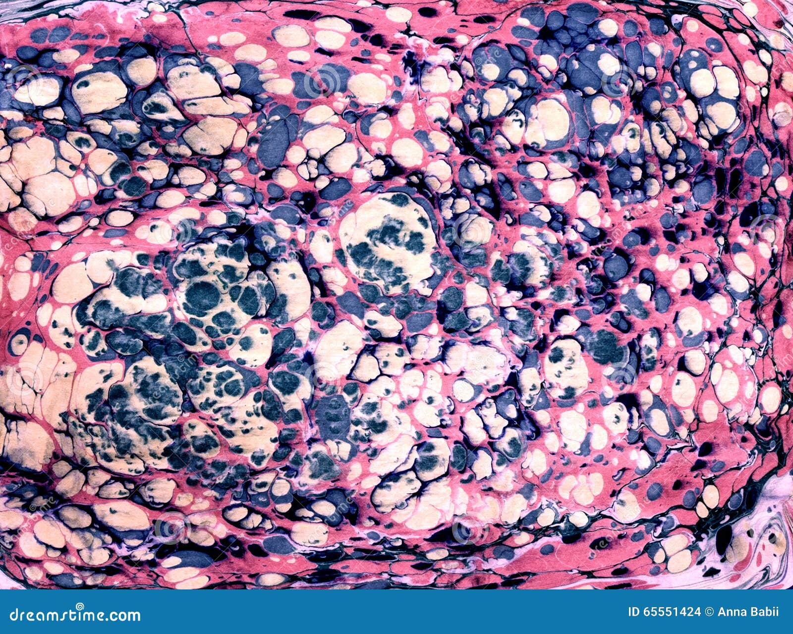 Ebru Marbling Style Texture Royalty-Free Stock Image | CartoonDealer ...