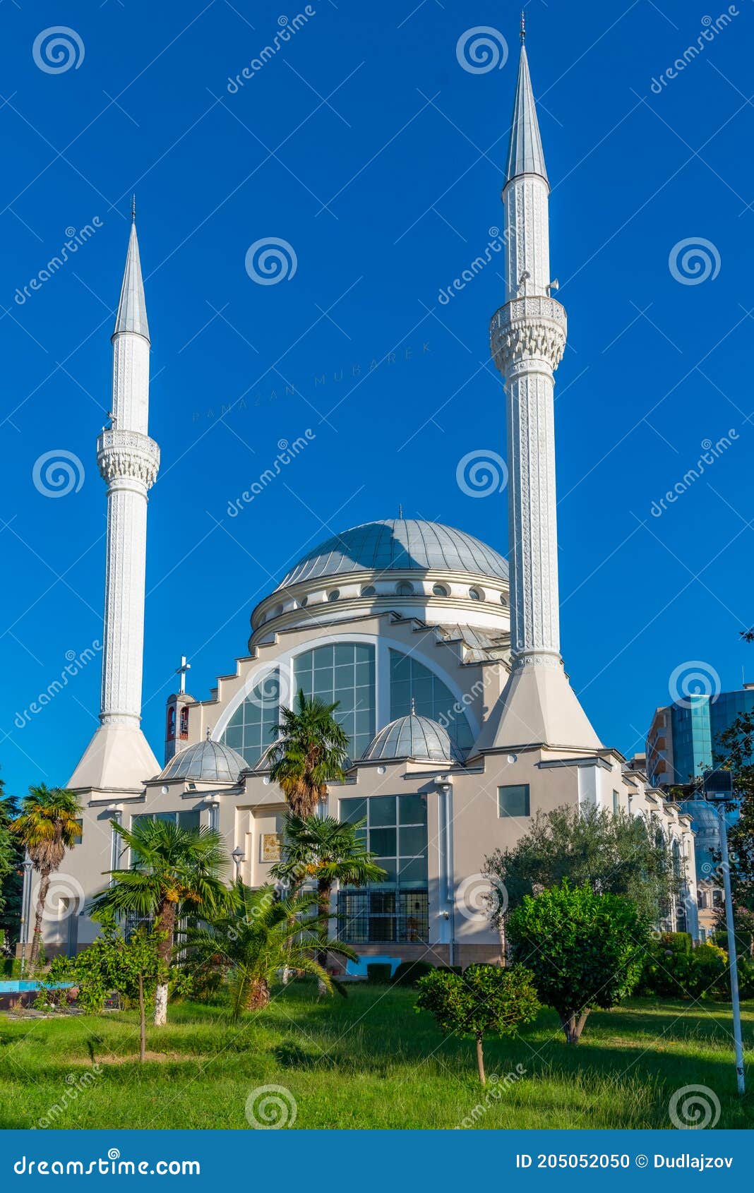 Ebu Bekr Mosque in Shkoder, Albania Stock Photo - Image of culture ...