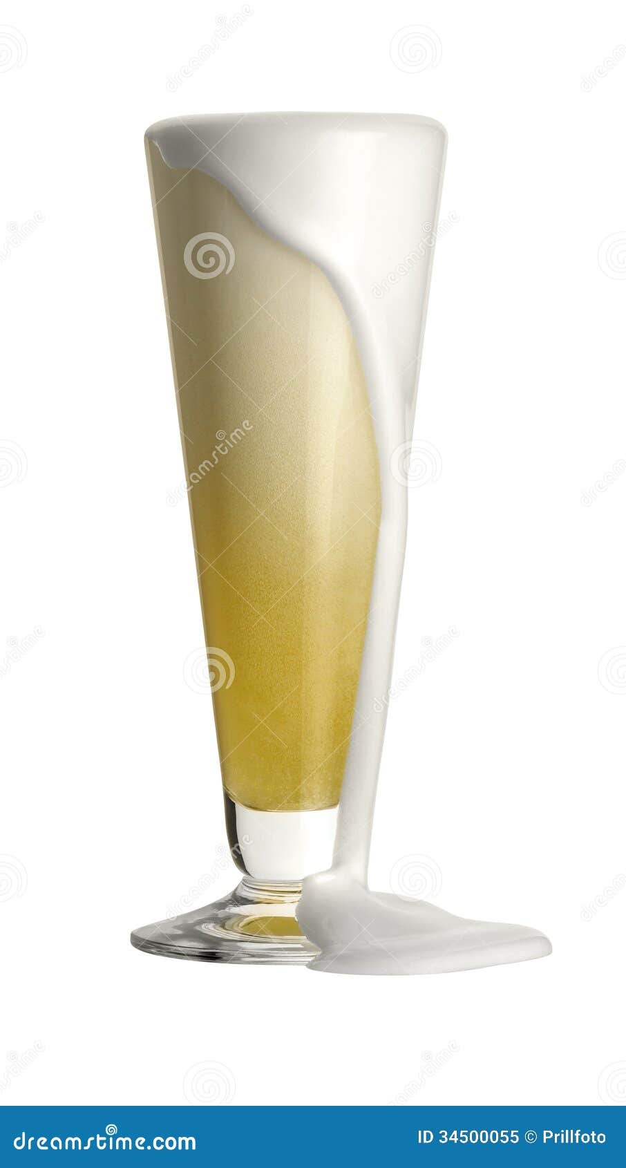 Ebullient glass of beer stock image. Image of alcohol - 34500055