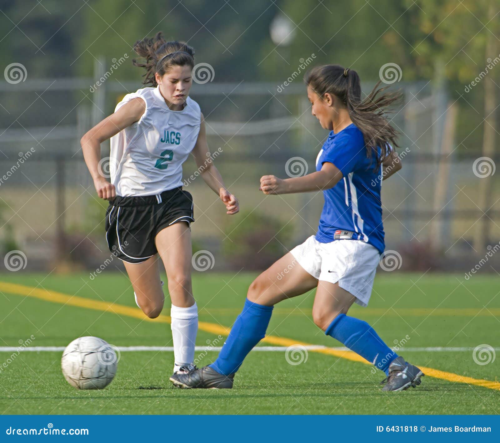 EC de filles du football photo stock éditorial. Image du athlète - 6431818