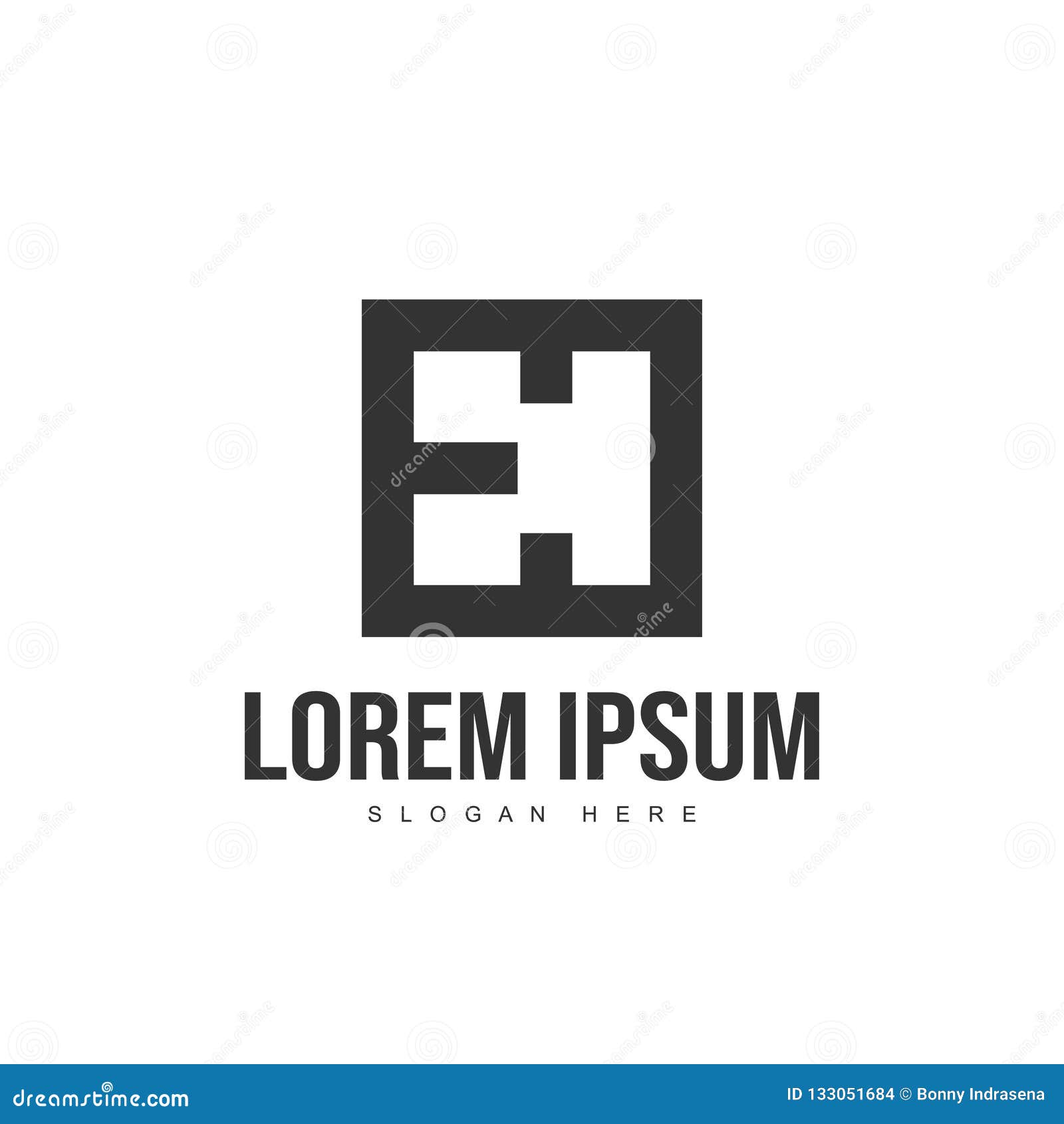 EC Letter Logo Design. Initial Letter Logo Template Stock Vector ...