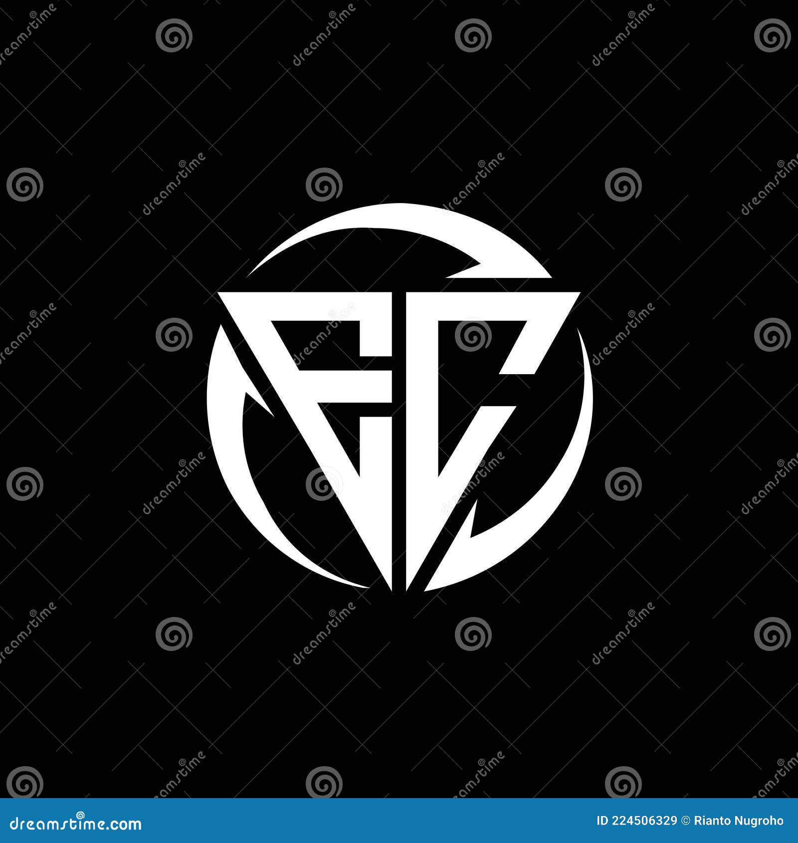 EC Logo Monogram Design Template Stock Vector - Illustration of graphic ...