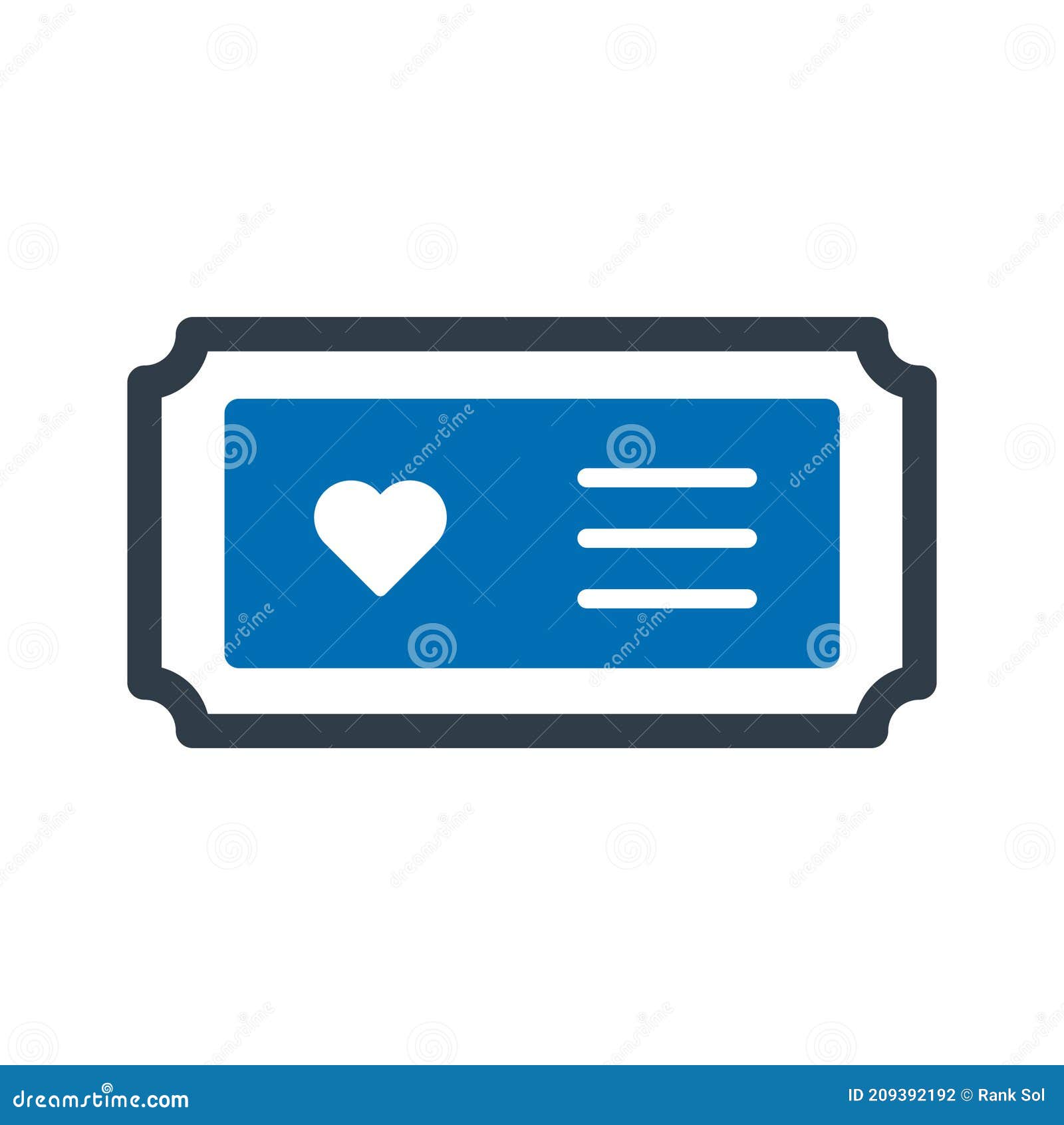 Ecard Isolated Vector Icon that Can Be Easily Modified or Edited Stock ...