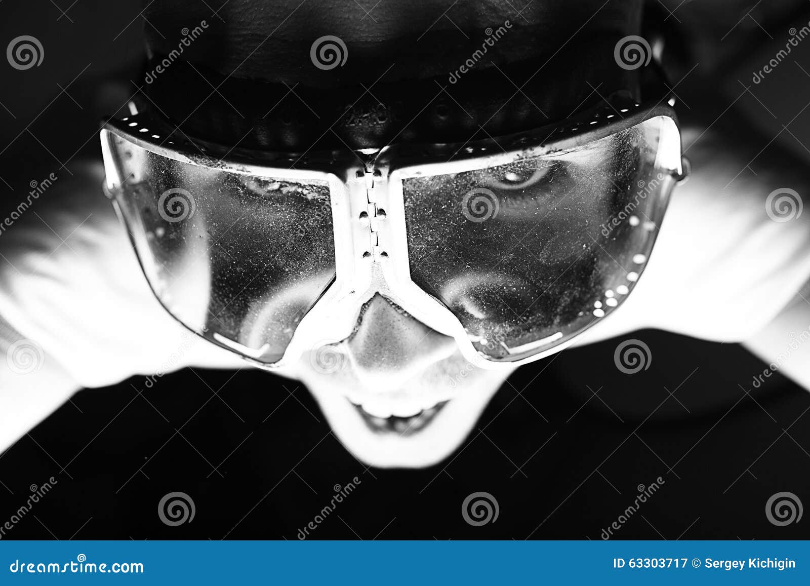Eccentric male portrait stock image. Image of face, bright - 63303717