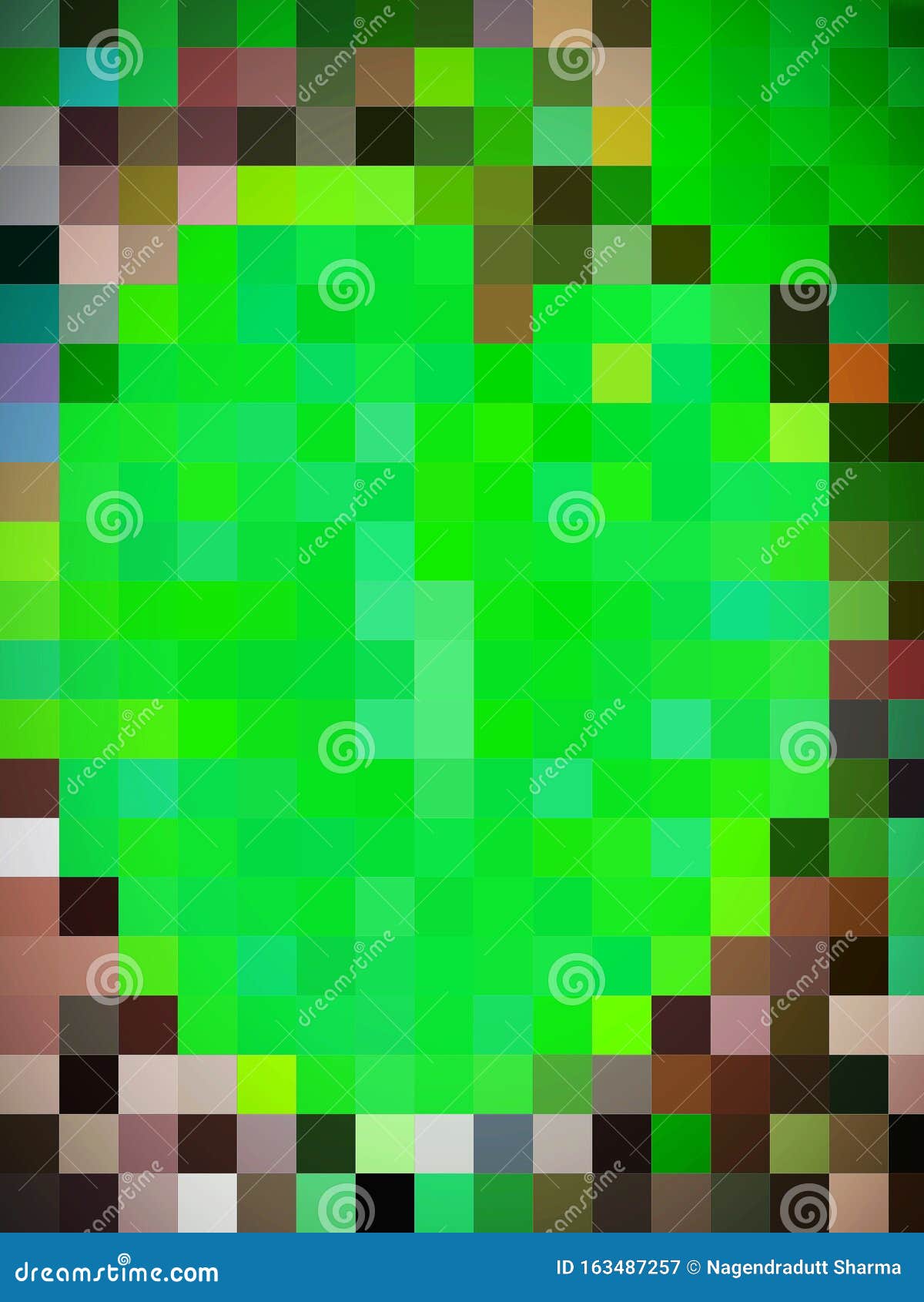 An Eccentric Nubile Pattern of Digital Designing of Colorful Triangles ...