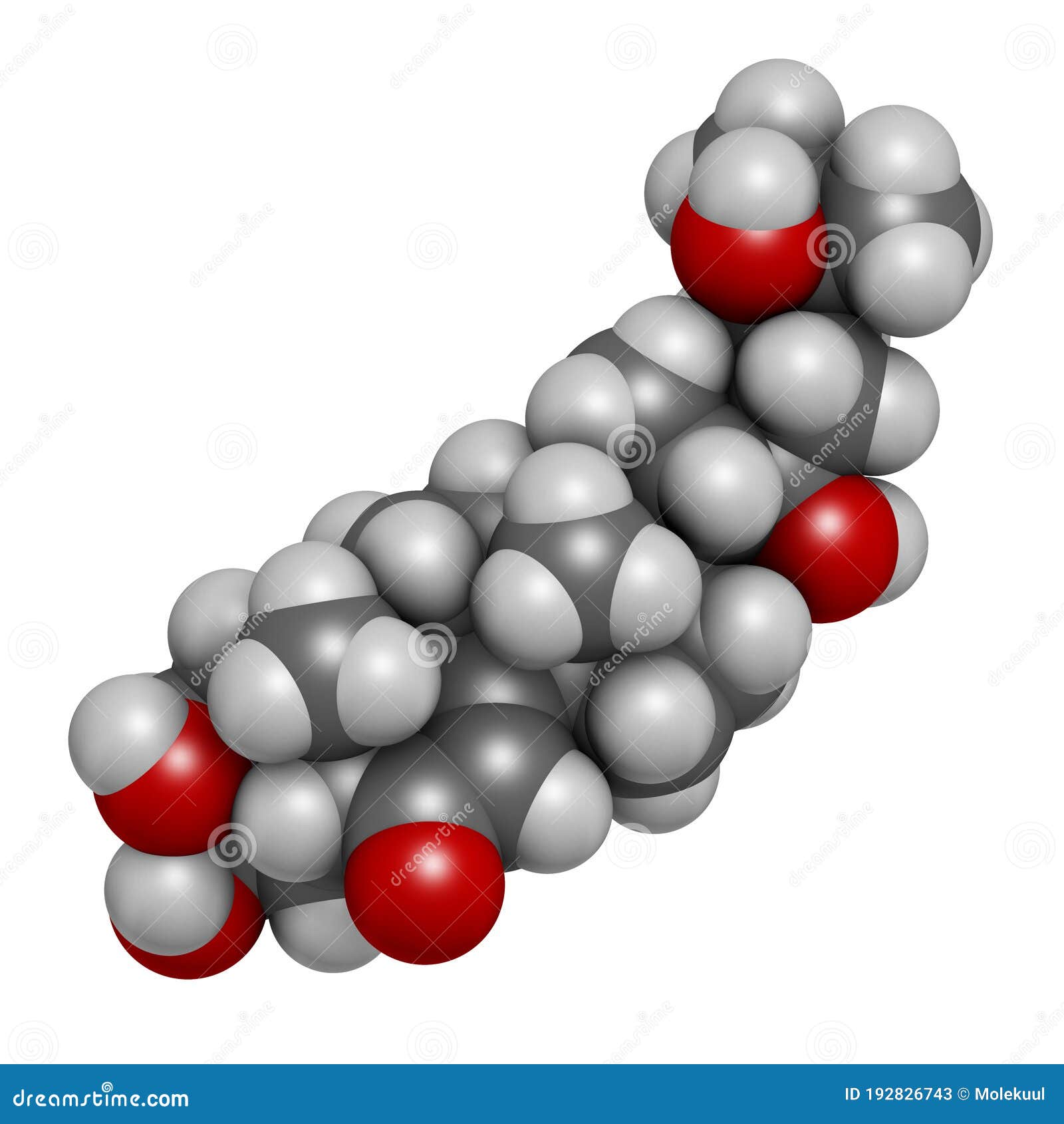 Ecdysone Insect Molting Prohormone. 3D Rendering Stock Image ...