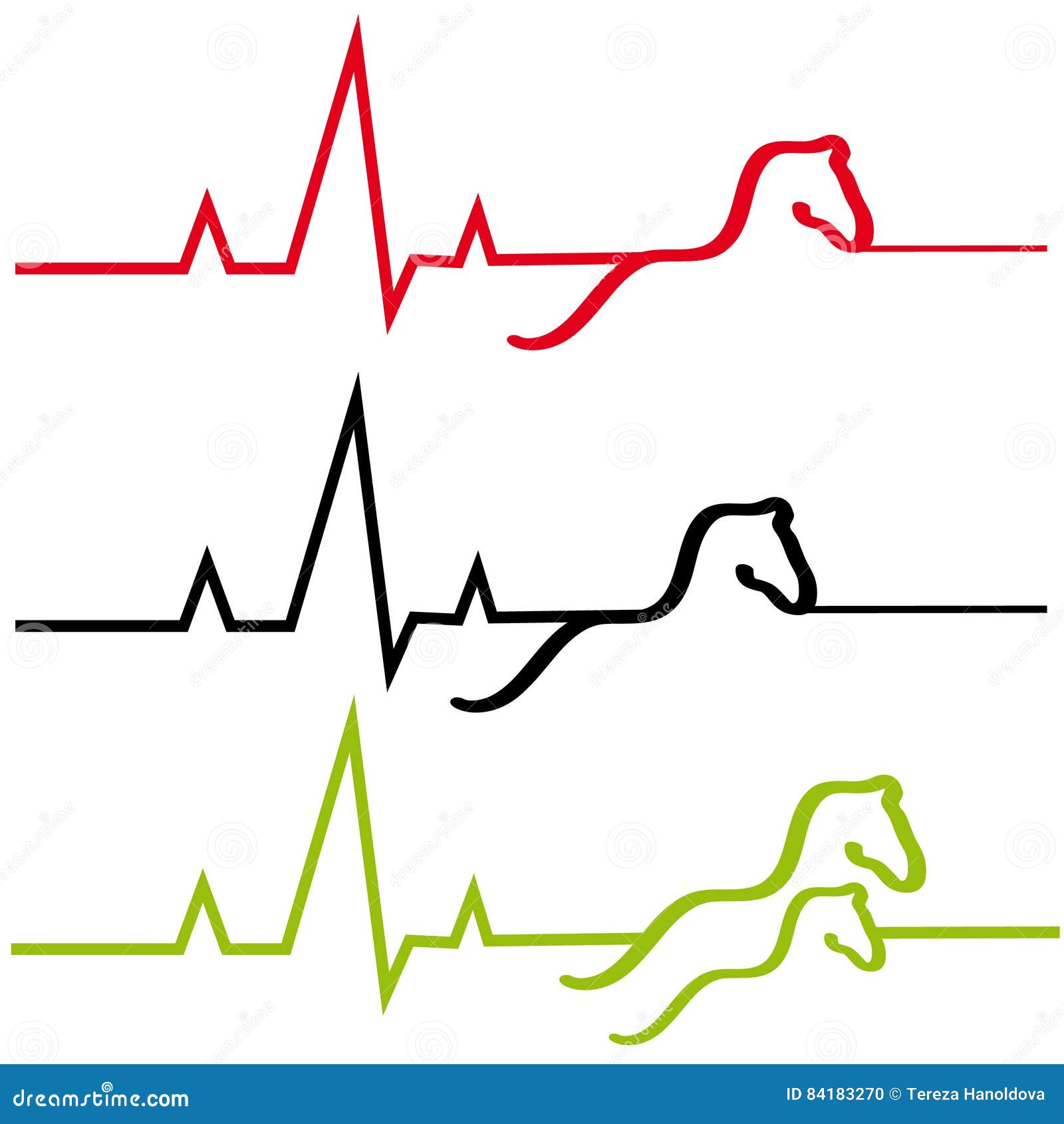 Ecg Horses Stock Illustrations – 4 Ecg Horses Stock Illustrations ...