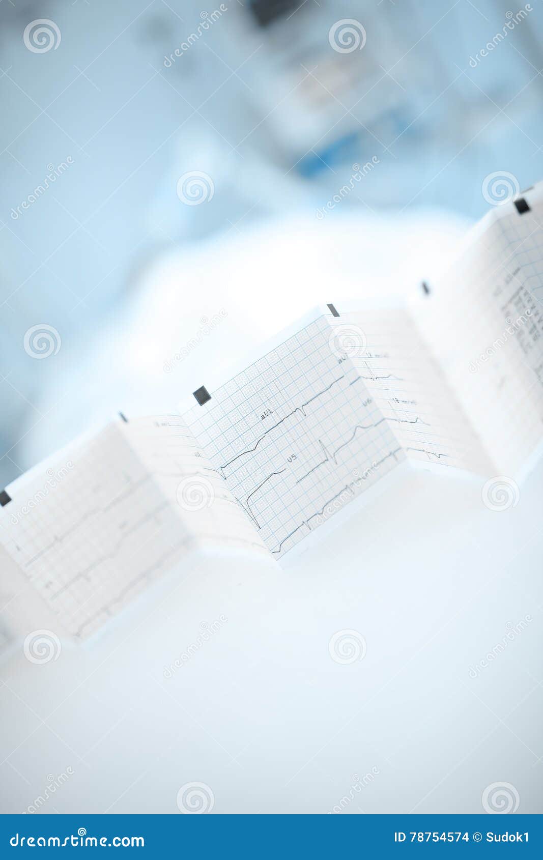 ECG Screening of Patient in ER Stock Photo - Image of equipment ...