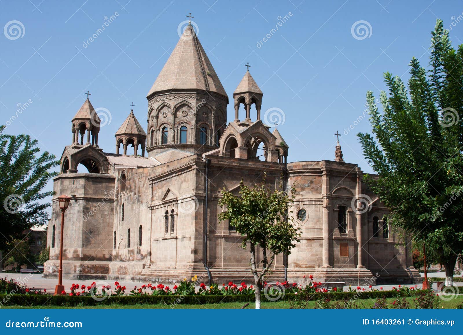 Echmiadzin Cathedral In Armenia Stock Image - Image: 16403261