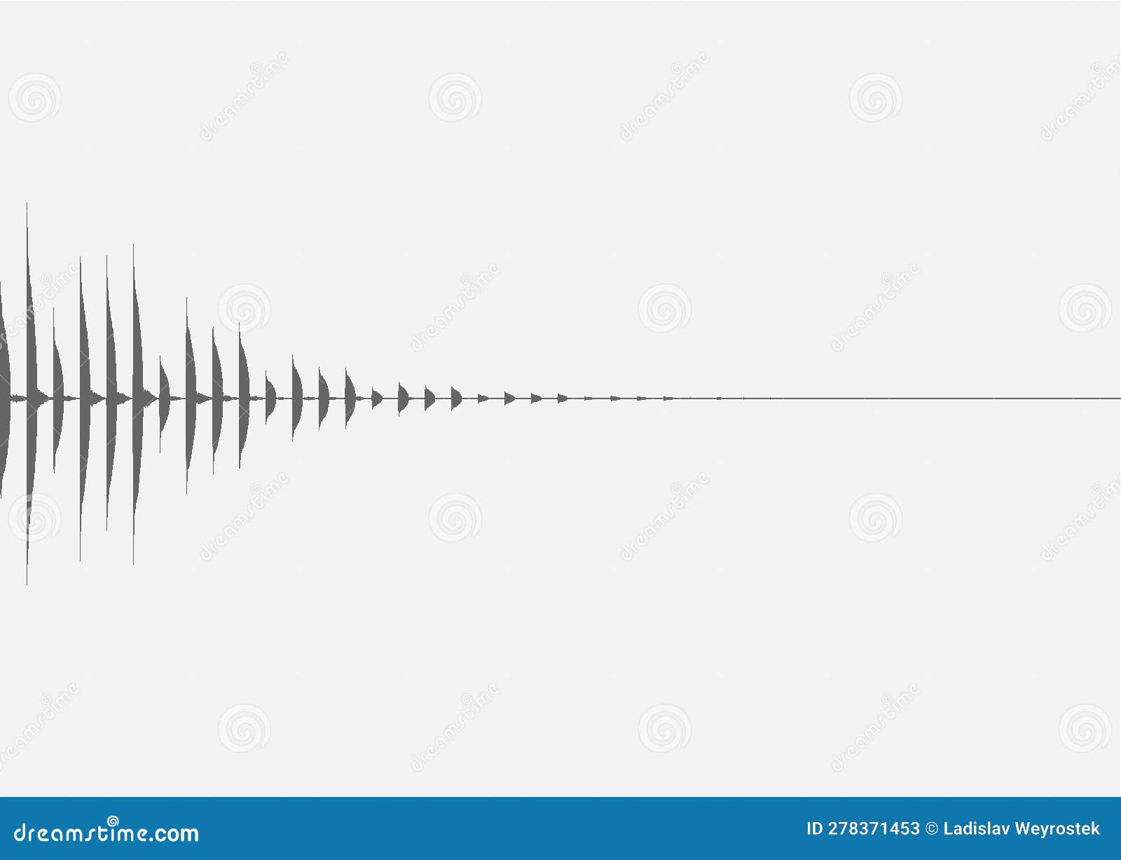 Echo Blip Delay 04 royalty free sound effect. Audio of detector - 278371453
