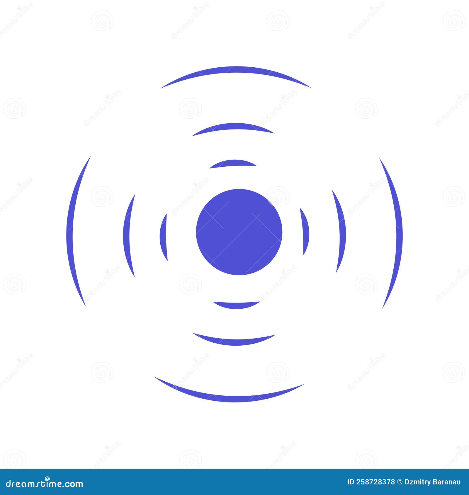 Echo Sonar Waves. Blue Radar Symbol on Sea and Ultrasonic Signal ... Echo Sonar Waves. Blue Radar Symbol on Sea and Ultrasonic Signal ...