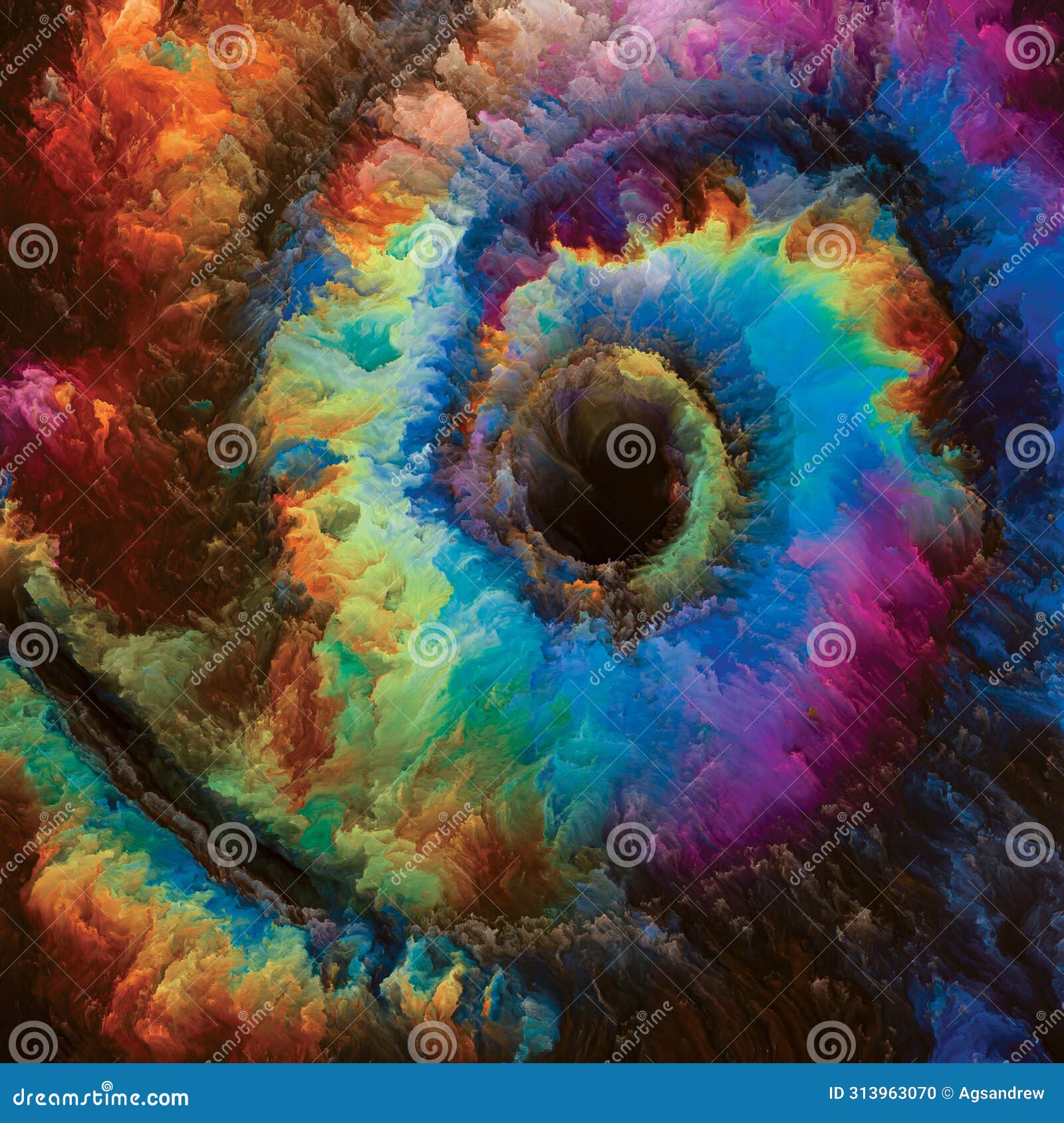 The Echoes of Dynamic Textures Stock Illustration - Illustration of ...